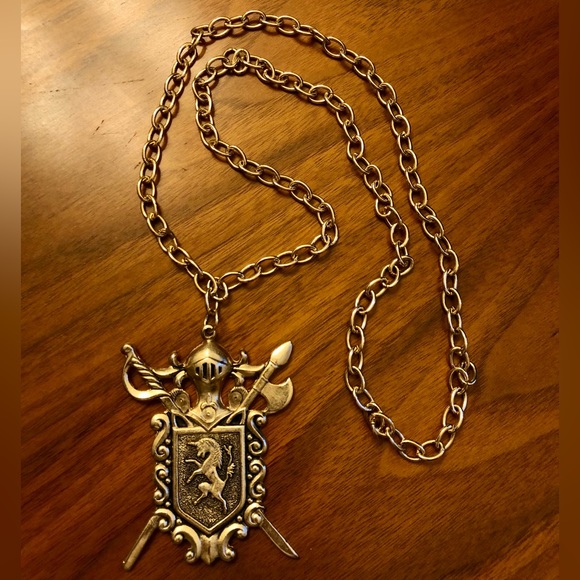 SWANK | Jewelry | Rare Vintage Signed Swank 96s Large Coat Of Arms ...